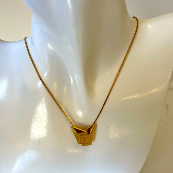 Givenchy | Accessories | Authentic Vintage Givenchy Gold Necklace ...
